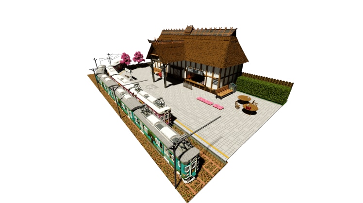 Minecraft Railway Station Layout