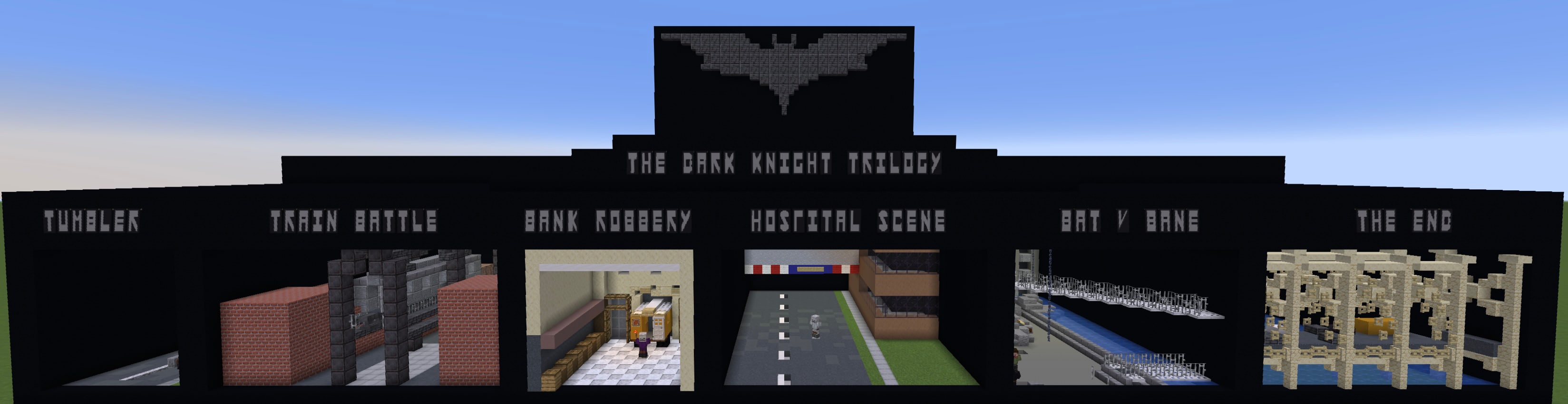 Minecraft Batman Tumbler