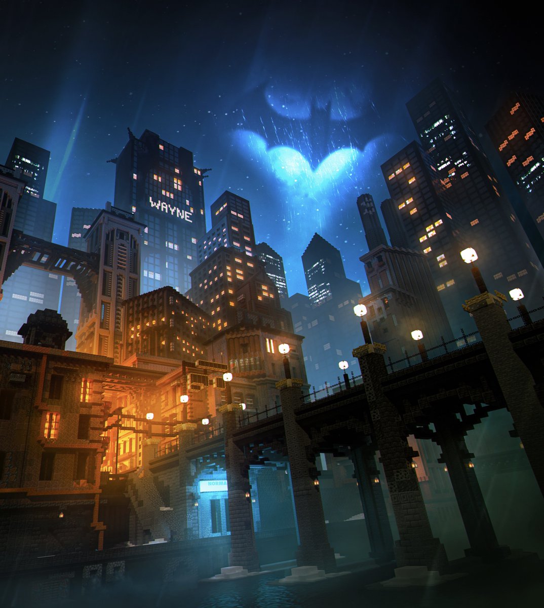 Build Challenge: Batman | Minecraft