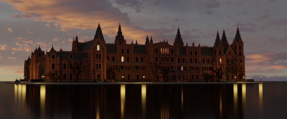 Build Challenge: Spooky Hotel | Minecraft