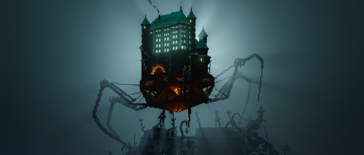 Build Challenge: Spooky Hotel | Minecraft