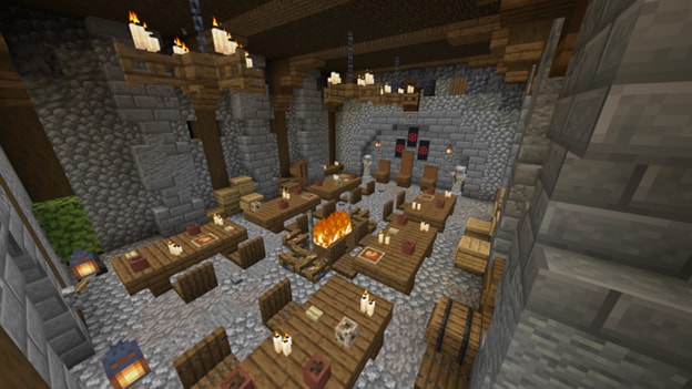 Minecraft Medieval Tavern