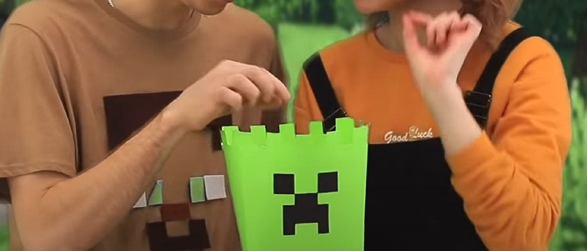 IRL Crafting: DIYs Perfect for Parties | Minecraft