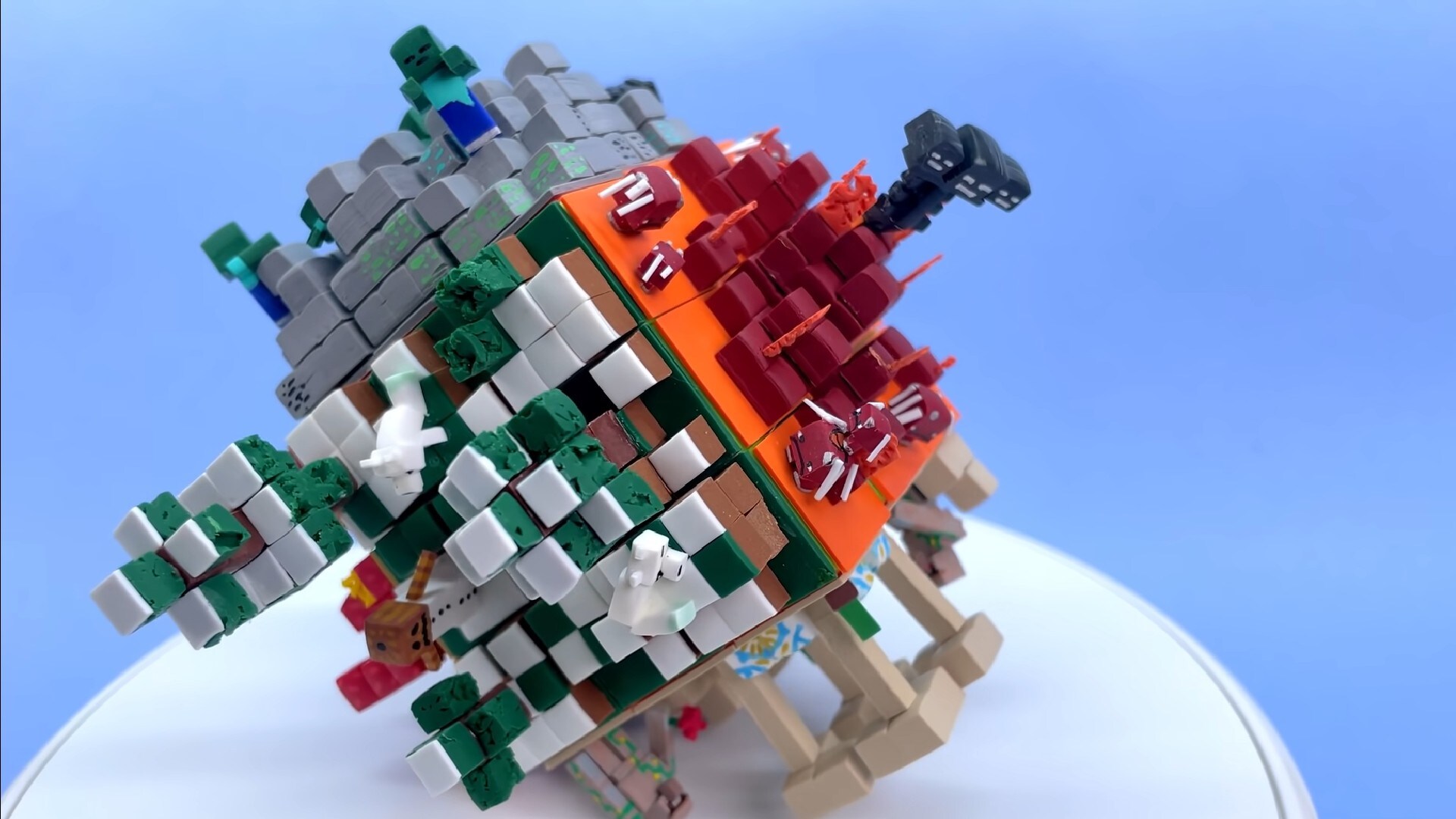 A Working Minecraft Rubik's Cube | Minecraft