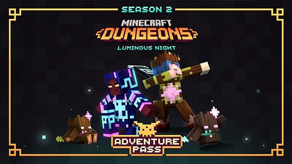 Luminous Night Minecraft Dungeons Seasonal Adventure | Minecraft
