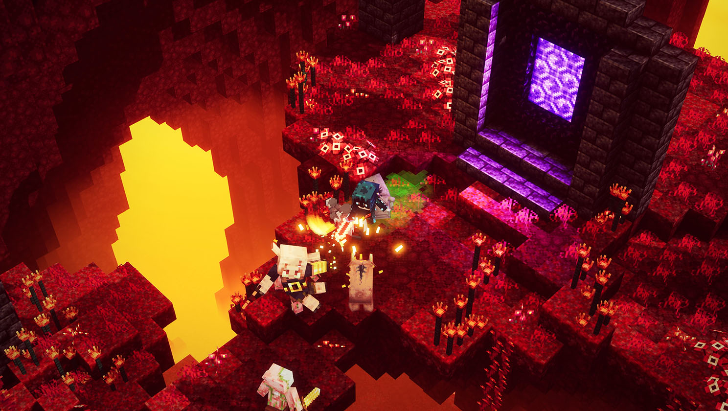Portal Del Inframundo De Minecraft Nether Portal Design