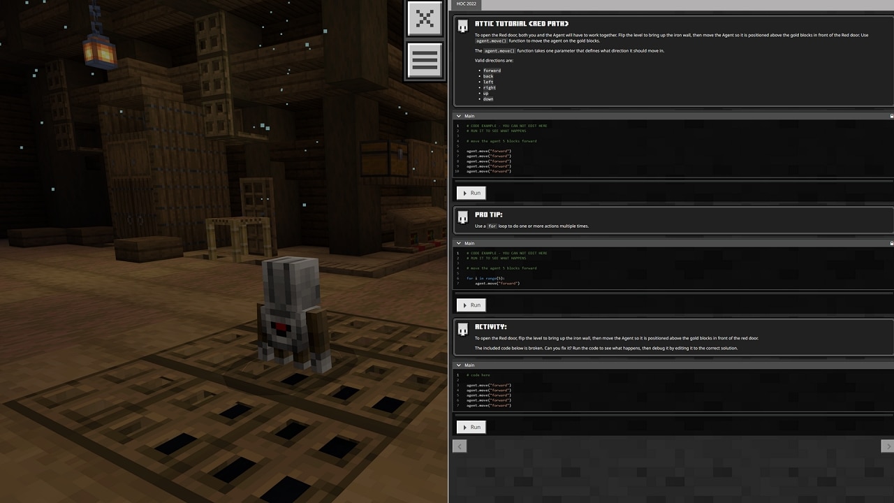 Hour of Code: Escape Estate | Minecraft